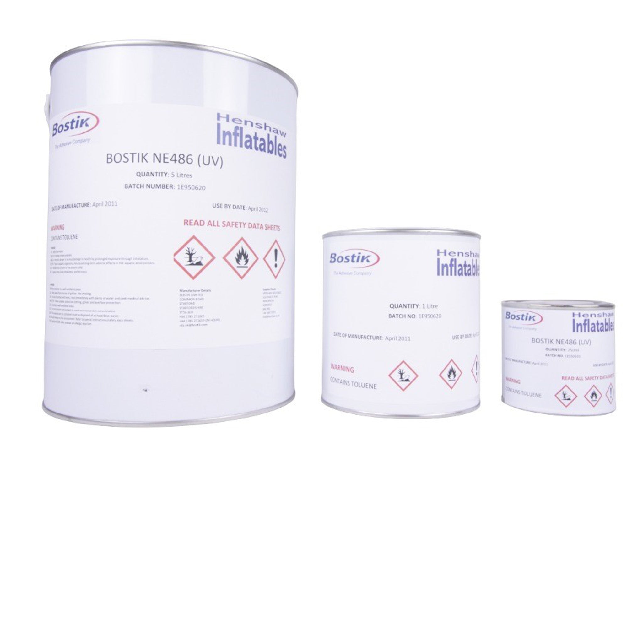 Bostik Glue Including D200 Hardener – Henshaw Inflatables UK